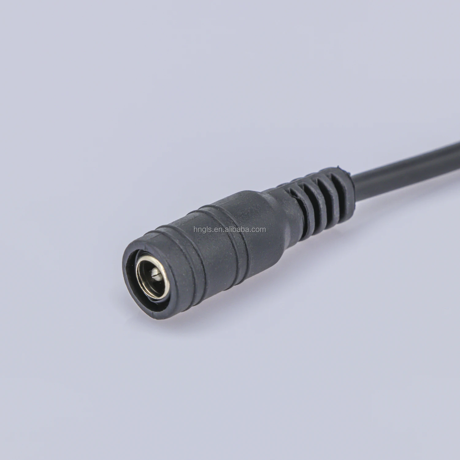 Gls-0912lb Femail Dc Socket Line 13cm Length Black Color Shell For ...