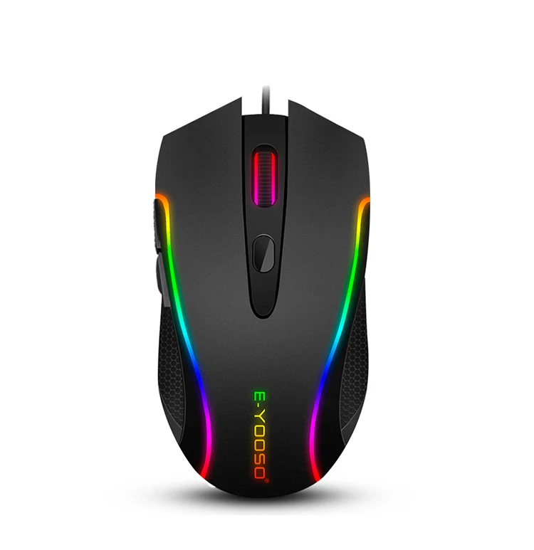 Custom Wired Mice Gamer X7 Usb 7d Rgb Led 6400dpi Dpi Ergonomics Pc ...