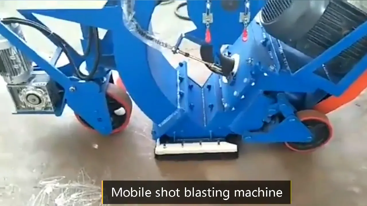 Blastrac Shot Blasting Machine Portable Mobile Movable Shot Blaster For ...