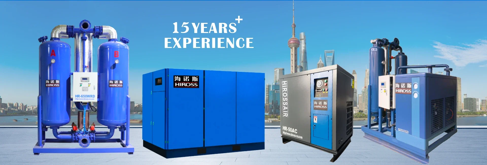 8.6nm3/min Air Cooling Compressed Air Dryer for General Industry