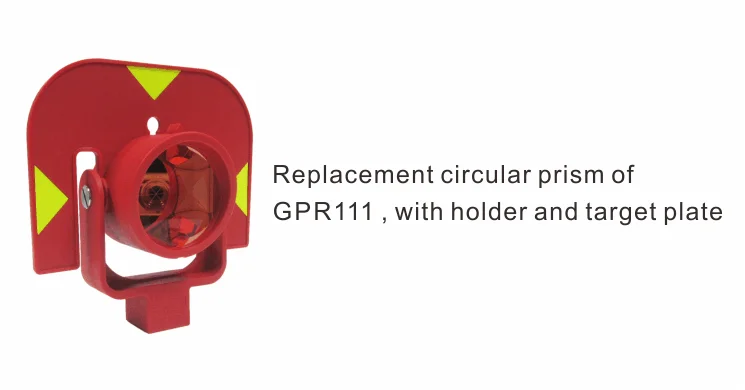 全站仪用高精度单棱镜更换GPR111测量附件| Alibaba.com