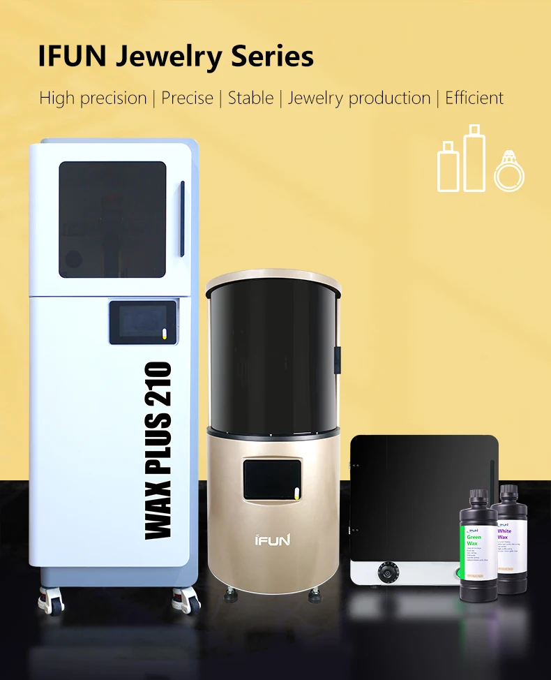 Ifun High Speed Accuracy Lcd Support Stl Format 3d Wax Printer For ...