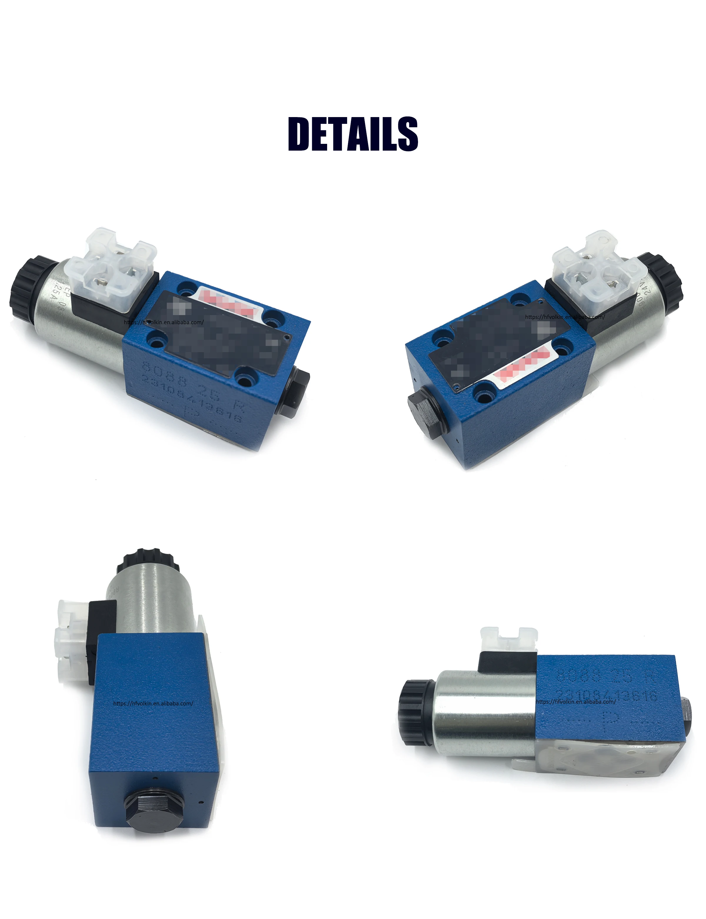 Proportional Valve Hydraulic Proportional Valve Solenoid Directional Valve 4WE6D62/EG24N9K4 ...