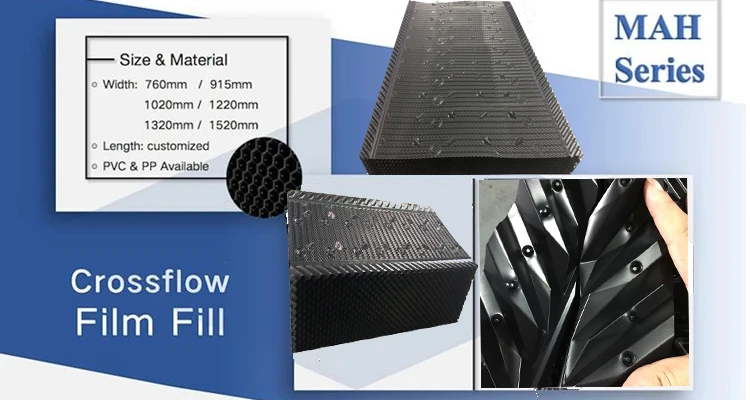 Marley MX75 Film Fill for SPX Cooling Tower MA-915/1220/1520