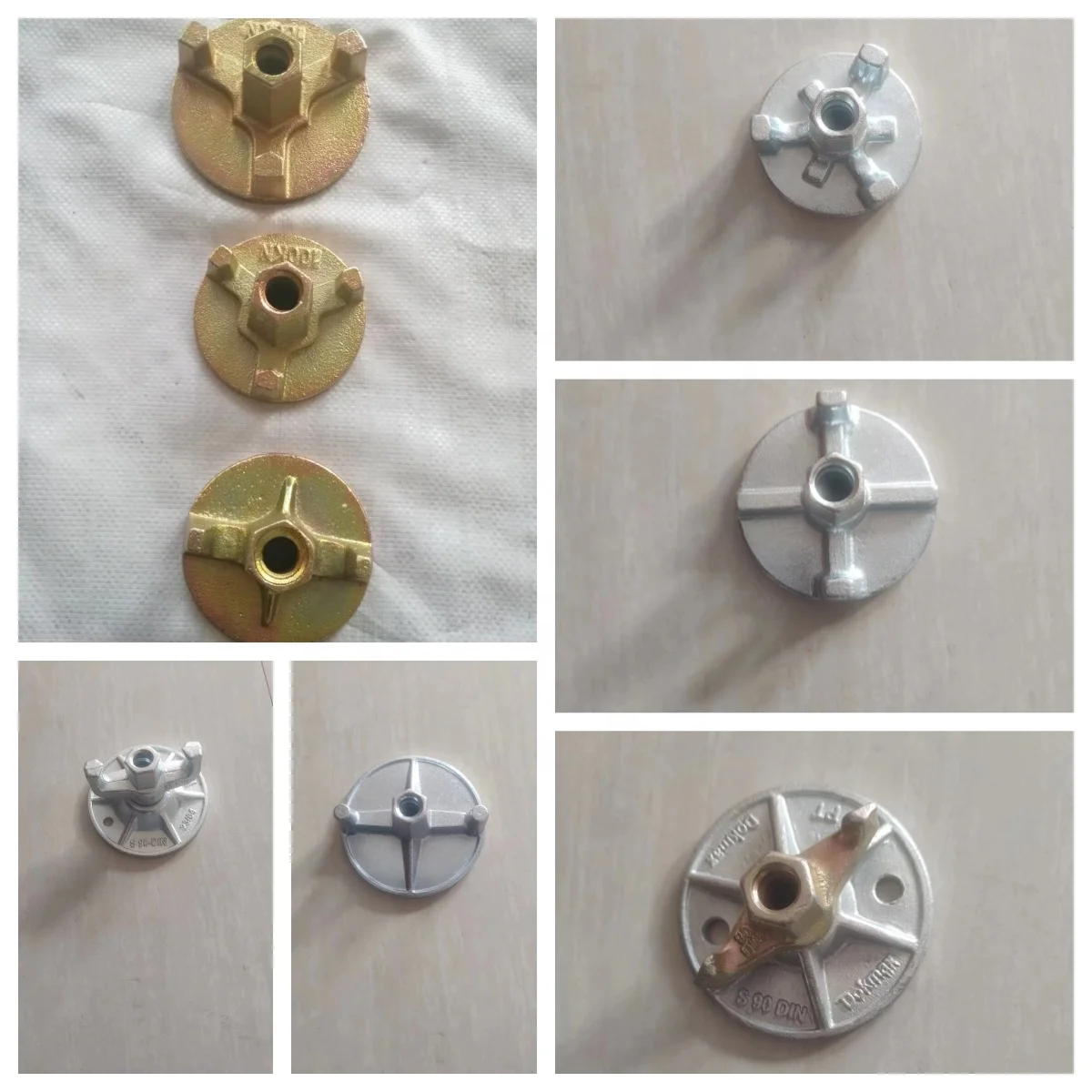 Formwork 3 Wings Anchor Wing Nut Tie Round Nut - Buy Anchor Wing Nut ...