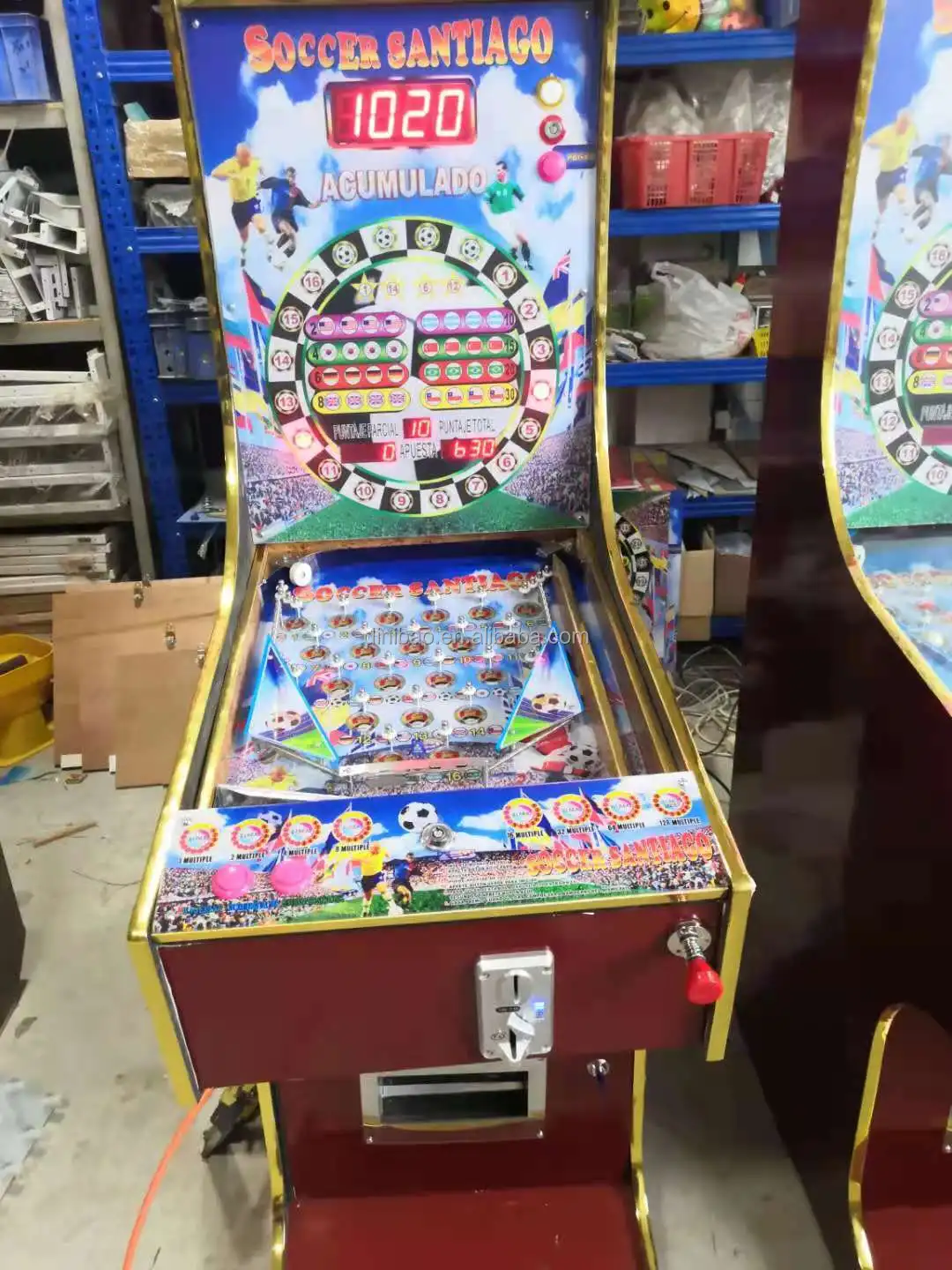 2024 Hot Sale Arcade 5 Balls Pinball Machine for Adults