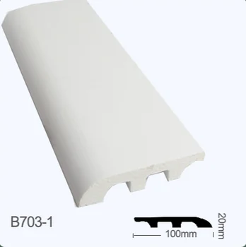 Longyong High Quality Waterproof 100mm Ps Skirting Board Polystyrene ...