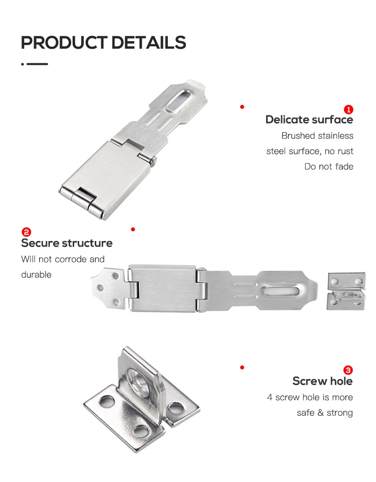 Stainless Steel Hasp And Staple,Hasp For Locker - Buy Hasp For Locker ...
