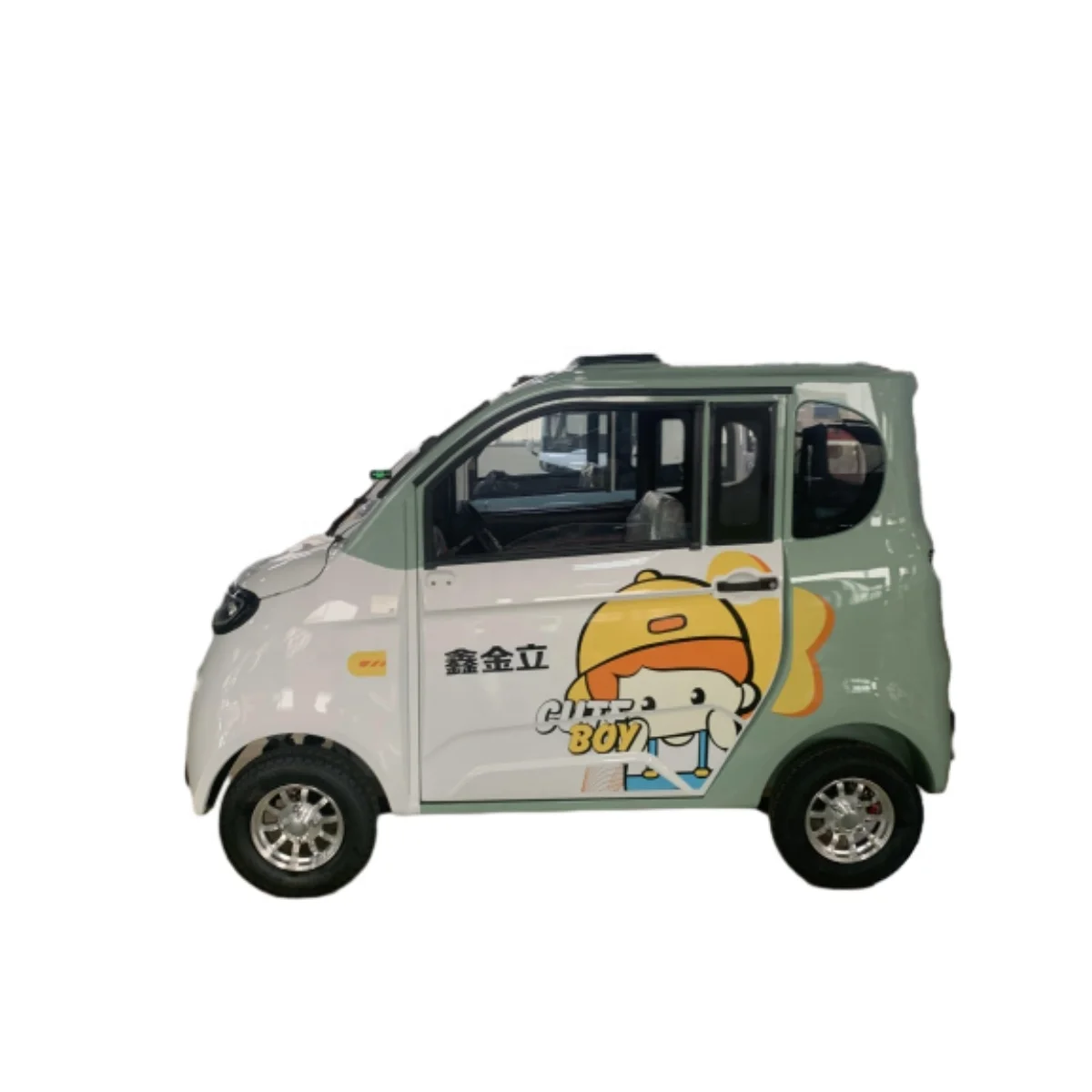 2025 Adult Cheap Mini Electric Car - 4 Seat New Energy Vehicle