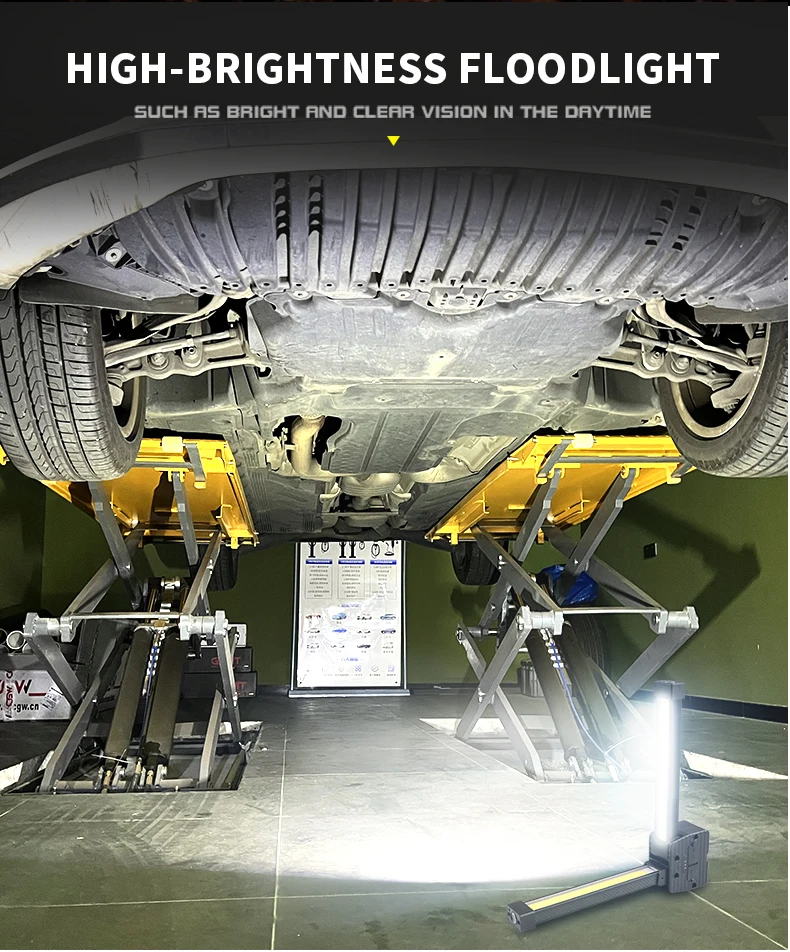 Portable Work Lights Double Side LED Wide Beam Range Flashlight 90 ...