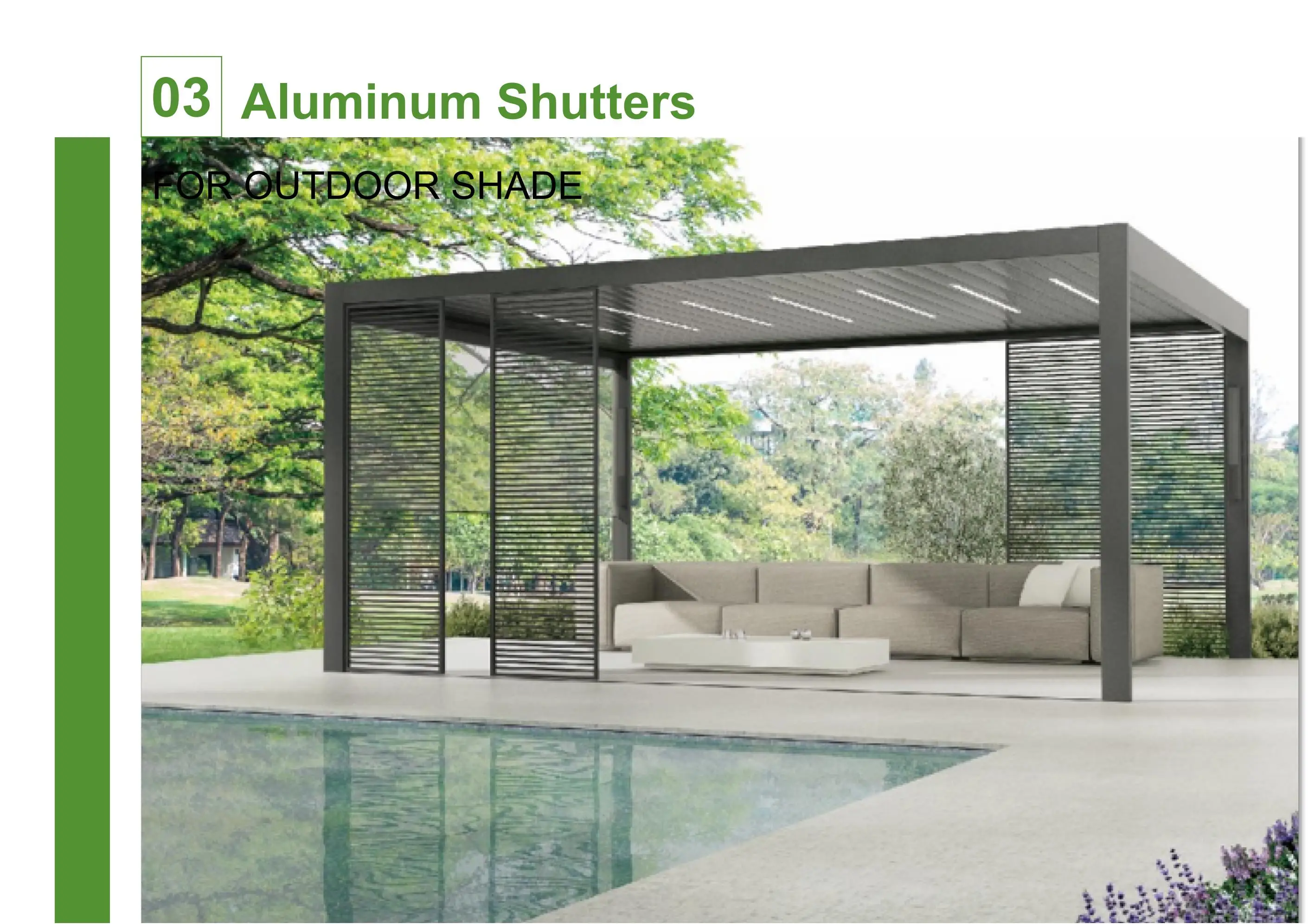 Aluminum Plantation Shutter Aluminum Louver Bi-fold and Sliding Window ...