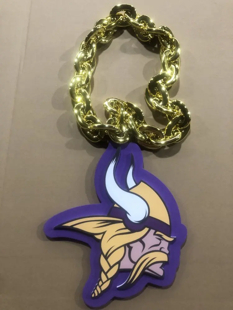 Customize Naional Football Teams Loge Oversized 3d Eva Foam Necklace ...
