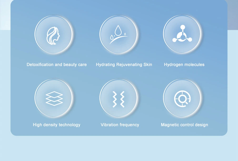 Suyzeko 1000ppb Hydrogen Rich Water Mist Sprayer Portable Nano Facial ...