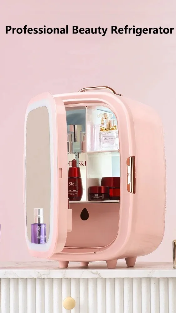 Shirley 2024 Pink Mini Perfume Frigorifero Cosmetic Mini Bellezza ...