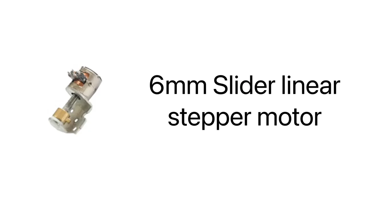 Vsm0632 6mm Micro Slider Linear Stepper Motor With Bracket - Buy ...