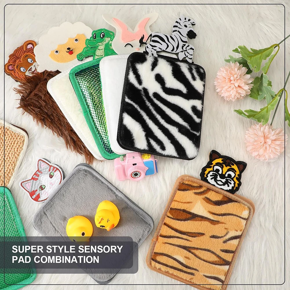 Cpc Multi-sensory Exploration Wall Panel Tactile Play Animals Sensory ...