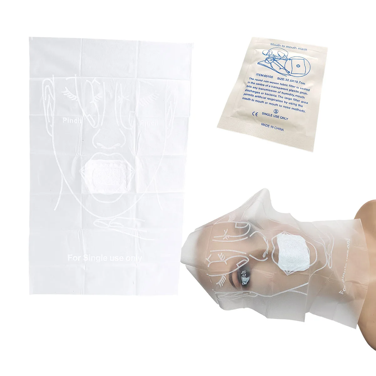 CPR Resuscitation Face Shield with Filter First Aid Resus Mask| Alibaba.com