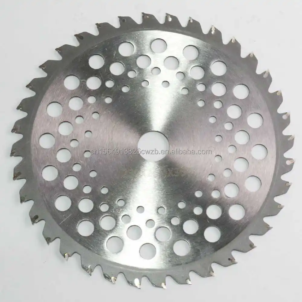Lawn Mower Blade Large Round Hole 25.4 Universal Accessories Alloy ...
