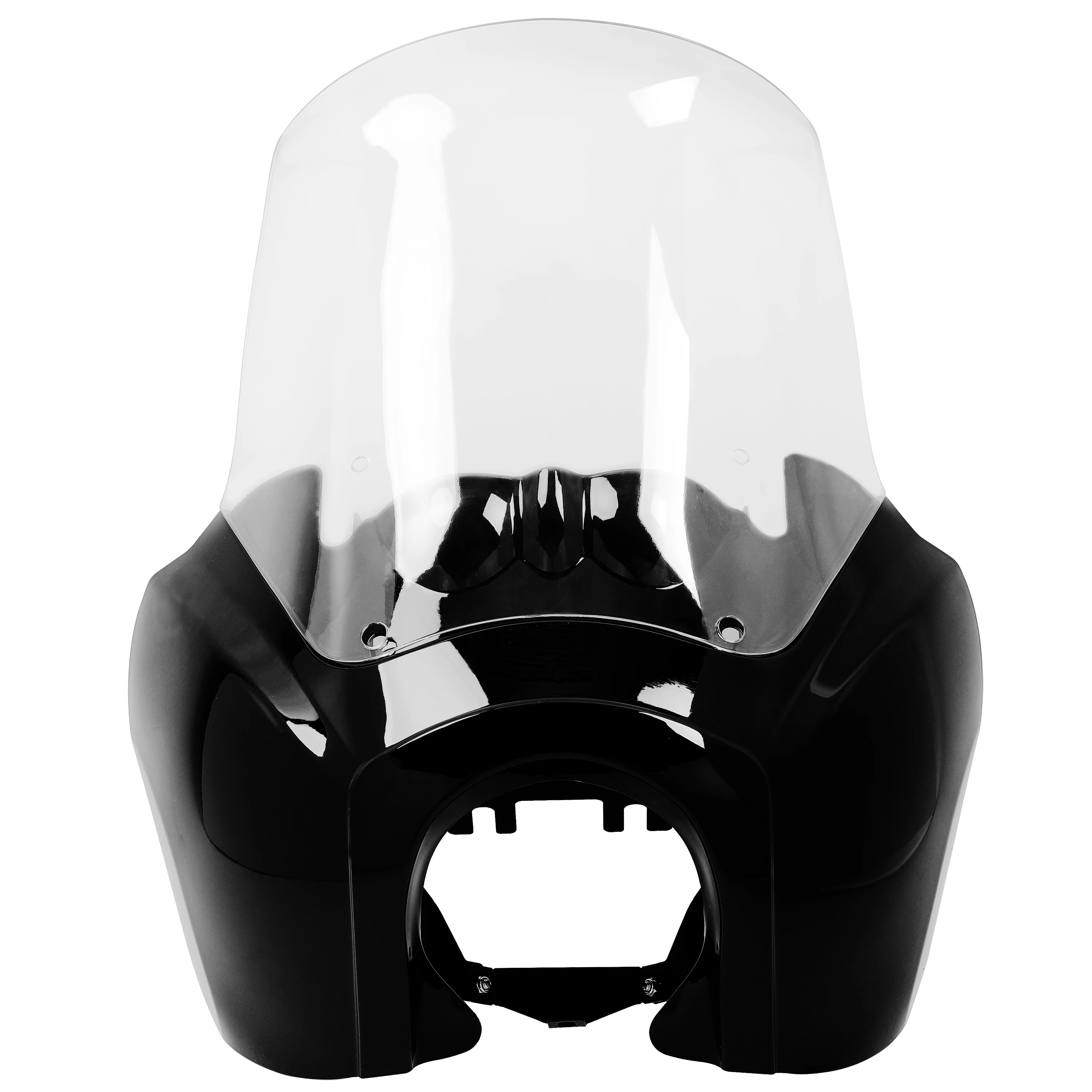 Front Fairing W/ 15" Clear Windshield Fit for Harley Dyna Switchback ...