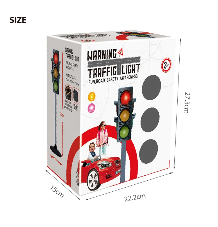 Traffic Light Toy - Educational Fun for Kids & Preschool