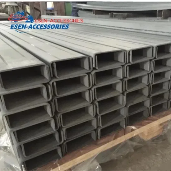 Hot-Dip Galvanized Steel Container Bottom Cross Beam Set for Shipping ...