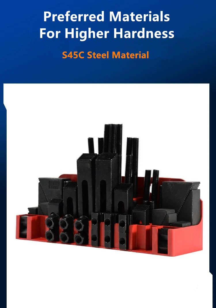 T-slot Stub End Clamp Flange Coupling Step Block Tool Fast Kit For Vmc ...