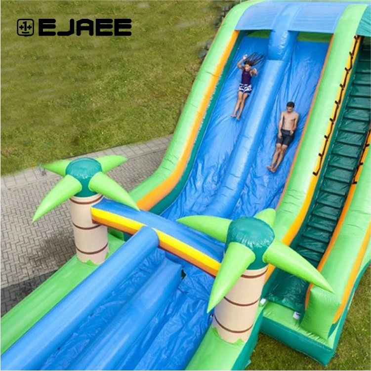 Commercial Inflatable Land Water Slid Slides Outdoor - Buy Inflatable ...