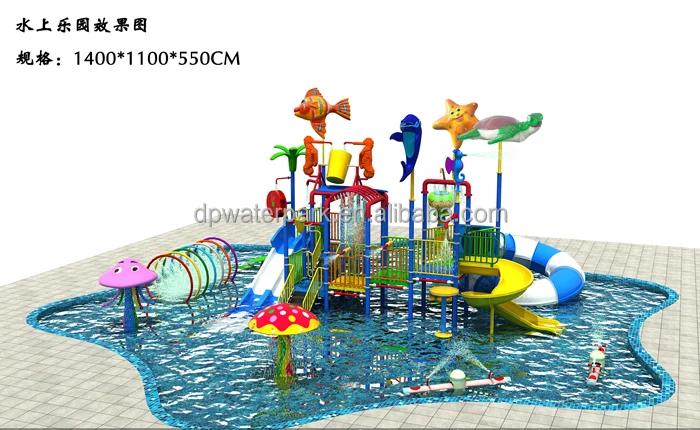 Transparent Plastic Water Slide,Children Water Park Slide Suitable For ...