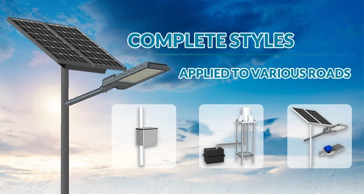 Solar Street Light Complete Set Solar Street Light External LiFePo4 ...
