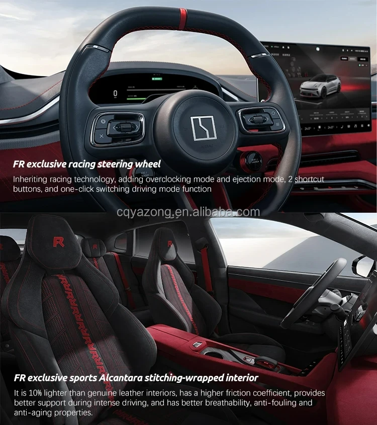 Zeekr 001fr 2024 Electric Car 1265 Z Sport Geely Zeekr 001fr Zeekr 930kw Ev Car Made In China ...