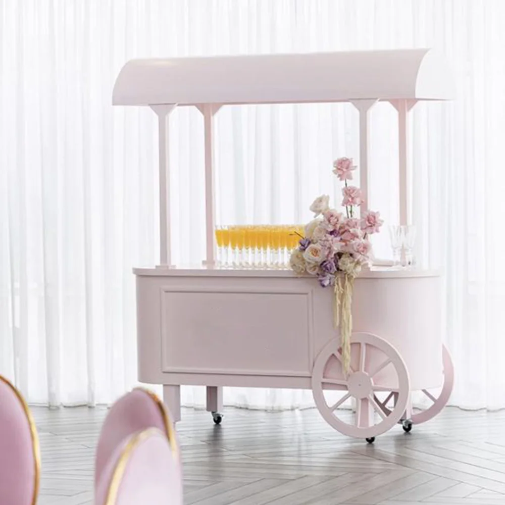 Custom Wedding Mobile Candy Cart - Perfect for Events