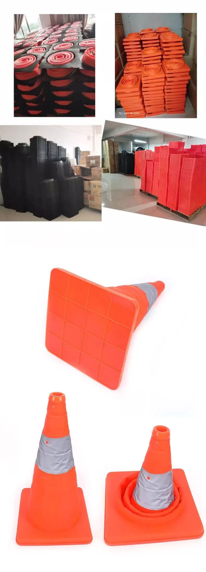 Most Popular Flexible Collapsible Retractable Safety Road Cone - Buy ...