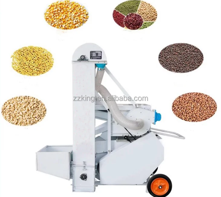 Millet Bean Buckwheat Soybean Grain Cleaner - High Efficiency