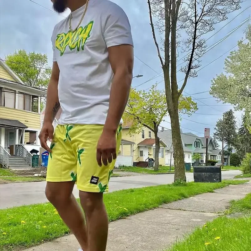 Shop Our Summer Men's Casual Shorts Sets with T-shirts