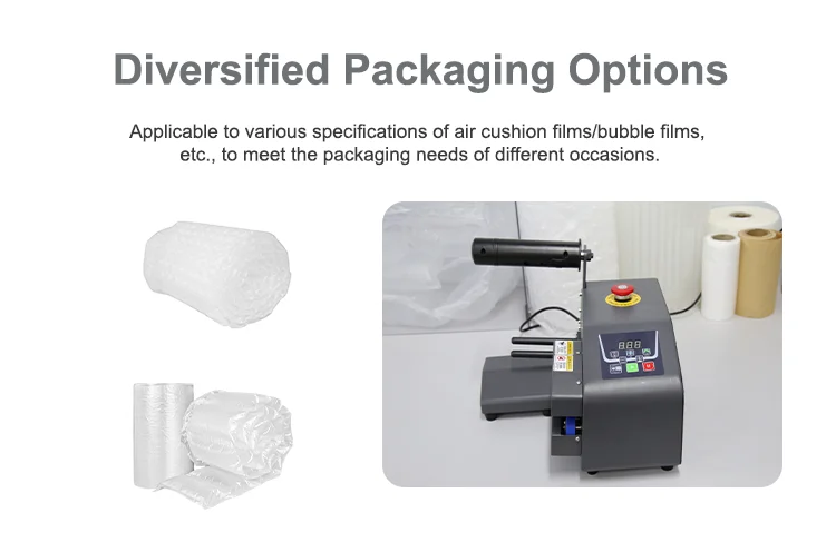 High Quality LA300 Air Cushion Bubble Packaging Machine No Belt and ...