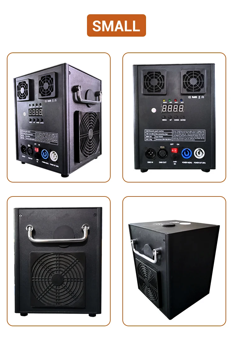 Cold Spark Machine DMX512 - Large Stage Special Effects
