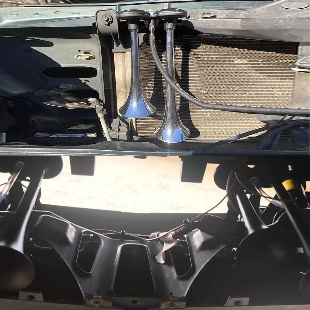 17 Inches Single Trumpet Truck Air Horn 150db Air Horn 12V for Any SUV ...