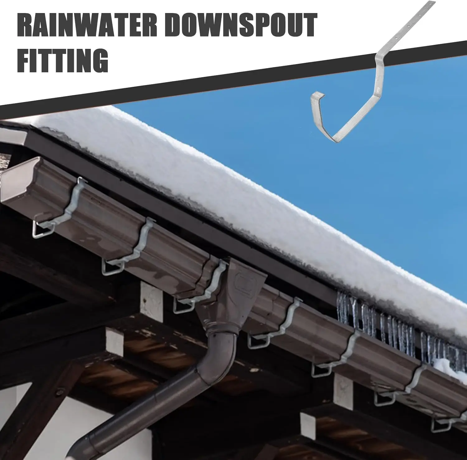 Custom Precision Aluminum Seamless Gutter Hidden Hanger Brackets ...