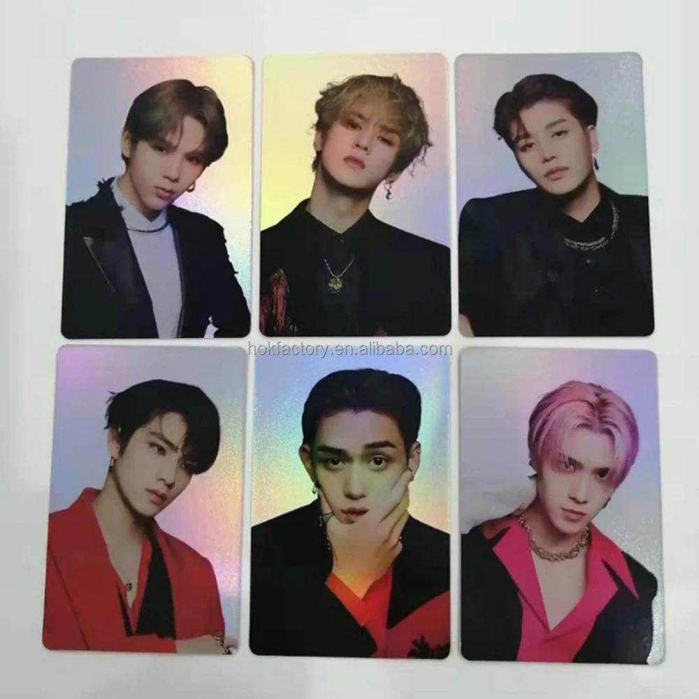 Factory Postcards Custom Double Sides Printing Korean Idol Cards Photo ...