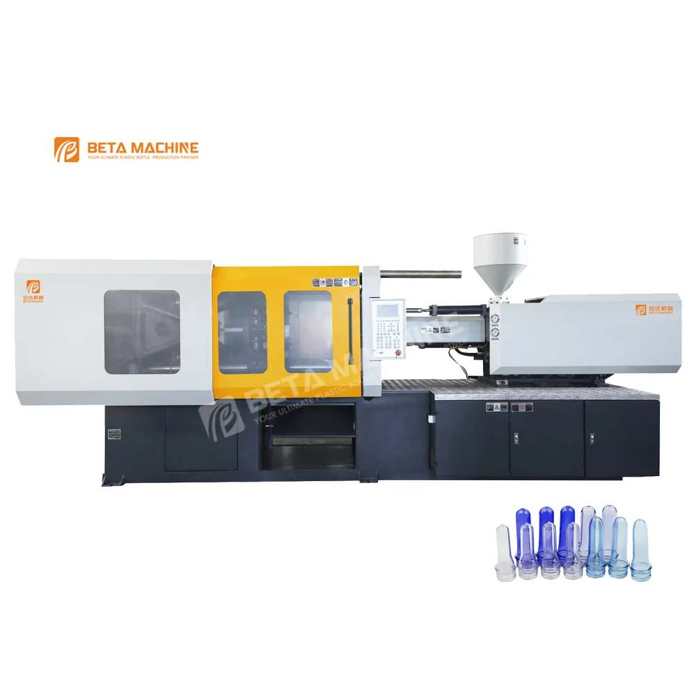 PET Preforms Plastic Caps Injection Molding Machine Automatic Plastic ...