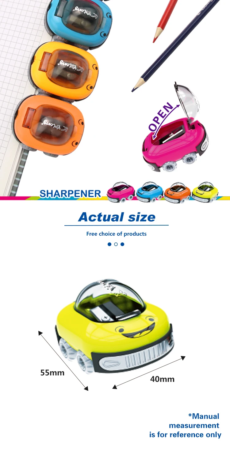Sports Car Design Sharpener - Eco-Friendly & Cute Pencil Sharpener