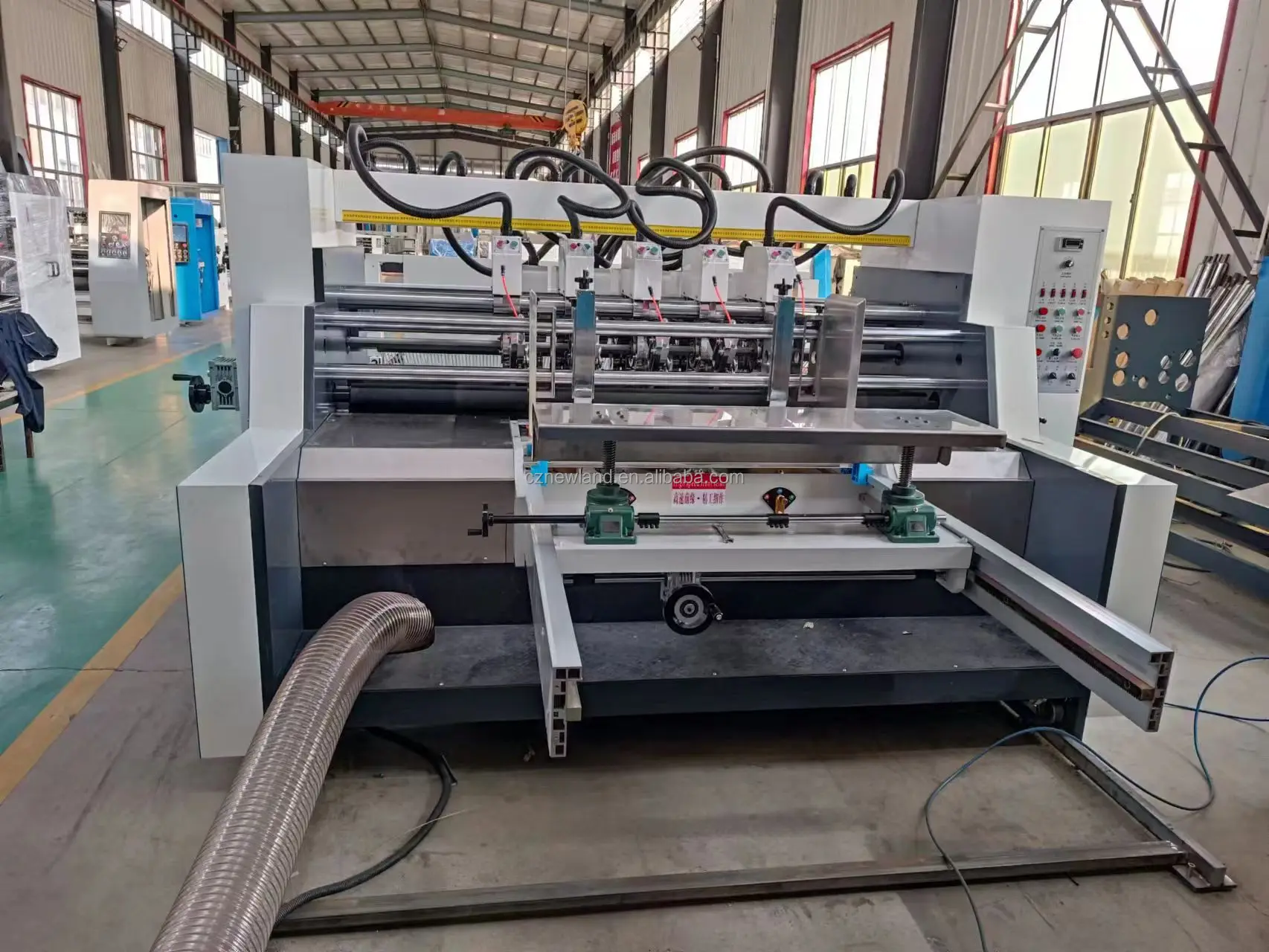 2200 5 Knives Auto Feeder Electric Adjusting Thin Blade Slitter Scorer ...