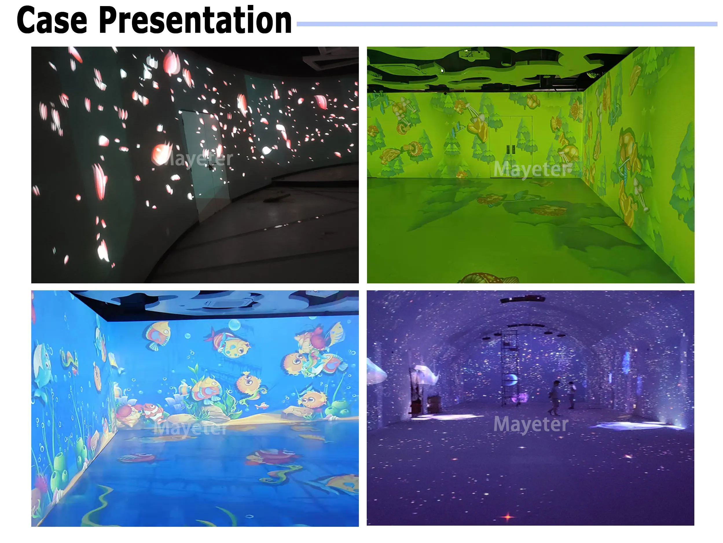 Indoor Wall 3d Video Show Mapping Content Projection Themed Restaurant ...