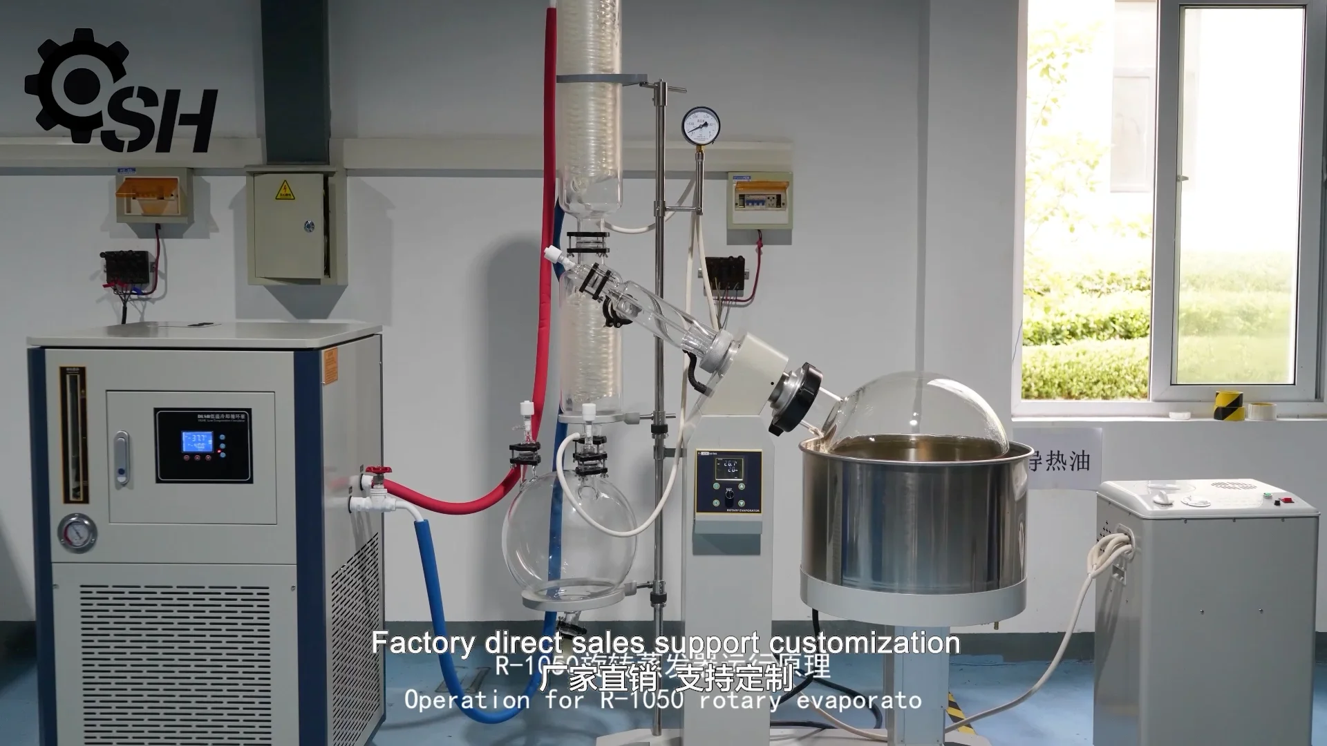 Industrial Vacuum Crystallizer Ethanol 50l Rotary Evaporator - Buy ...