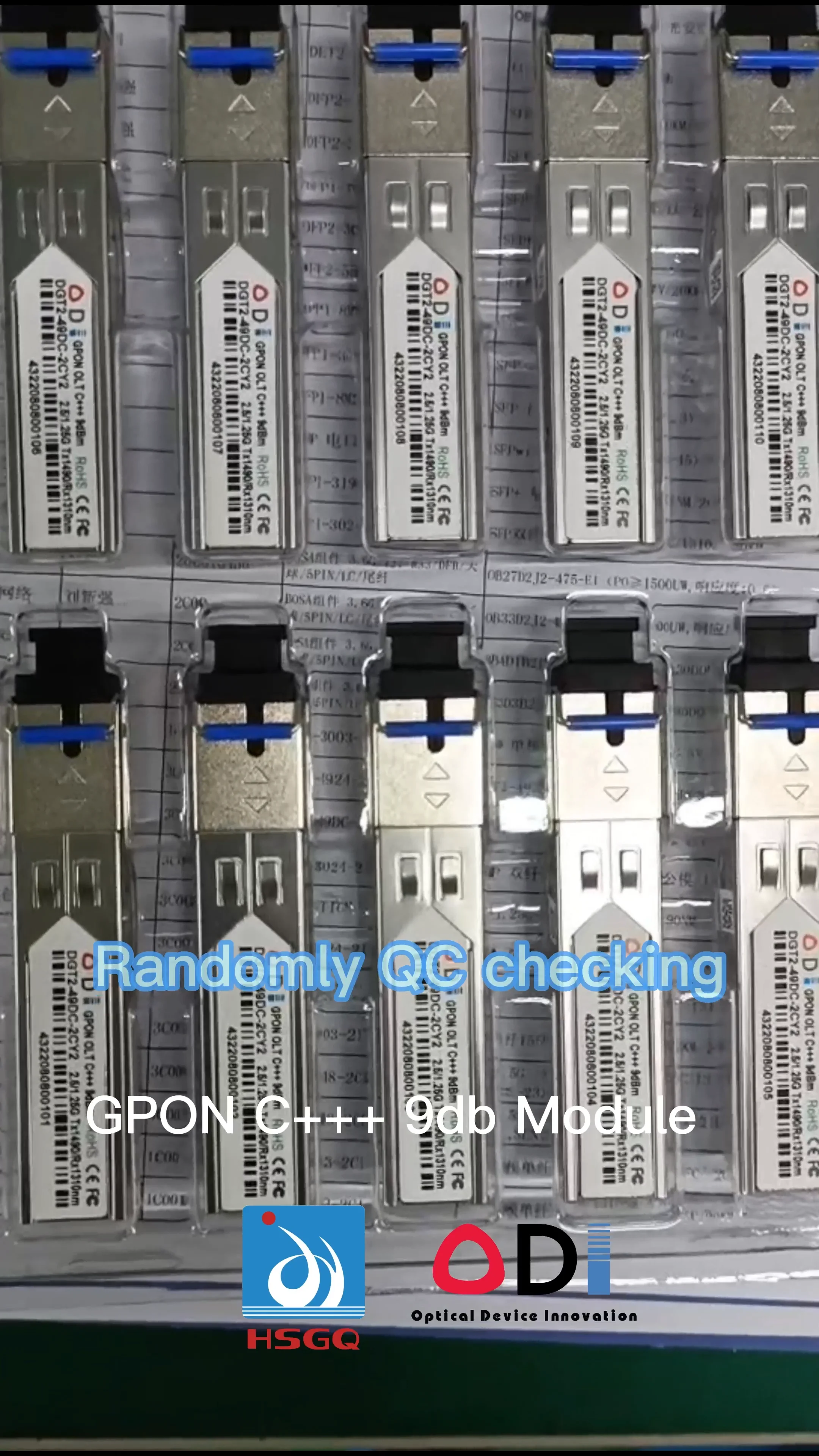 Sfp Fiber Optic Equipment Ftth Fttx Solutions Olt Gpon Module B+ C+ C++ ...