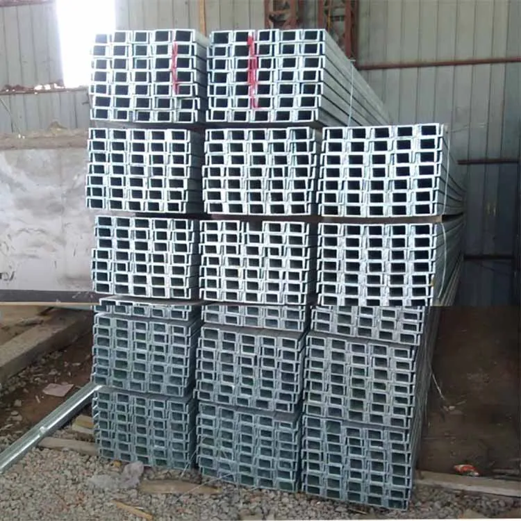 U Channel Steel U Type Steel Channel Hot Dipped Galvanized Carbon Steel ...
