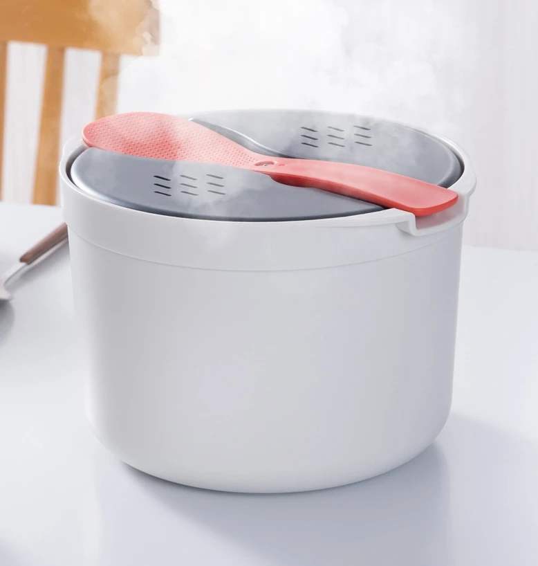 Multi Functional Microwave Steamed Rice Cooker Kitchen Plastic ...