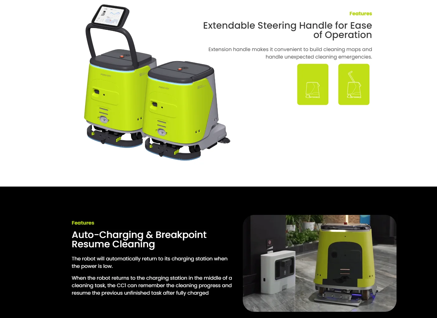 2024 Intelligent Cleaning Robot Mall Driverless Washing Sweeping ...