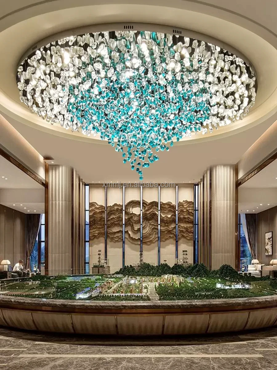 Contemporary Art Decor Ceiling Decor Hand Blown Murano Glass Crystal ...