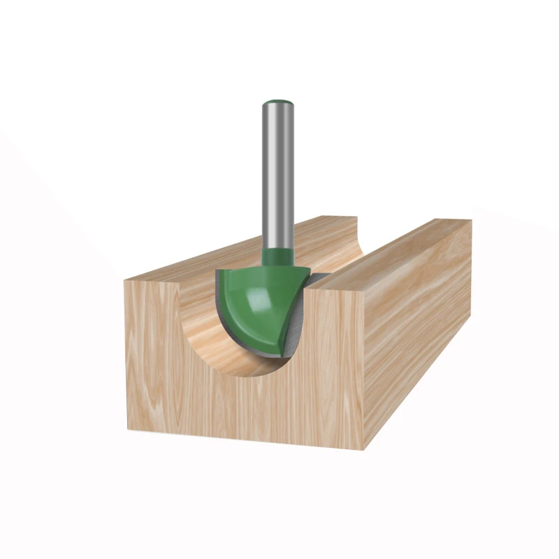 6mm Shank 4 Piece Set Green Cove Box Bit Classical Plunge Rounding Over ...